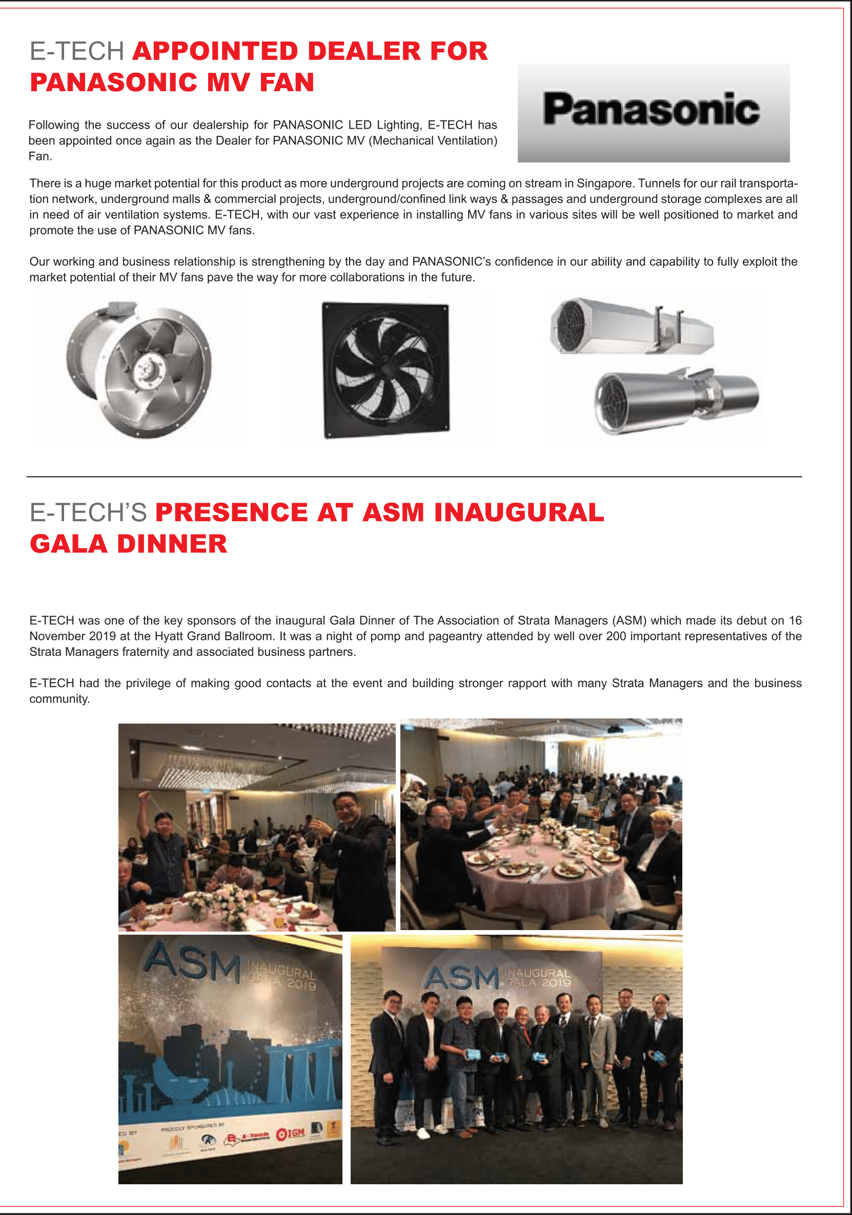 E-TIMES NEWSLETTER – ISSUE 4, JANUARY 2020 – E-Tech Building Services